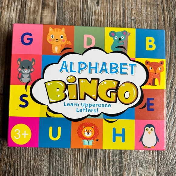 The Unbranded Brand | Toys | Alphabet Bingo Game For Kids 3 Uppercase ...
